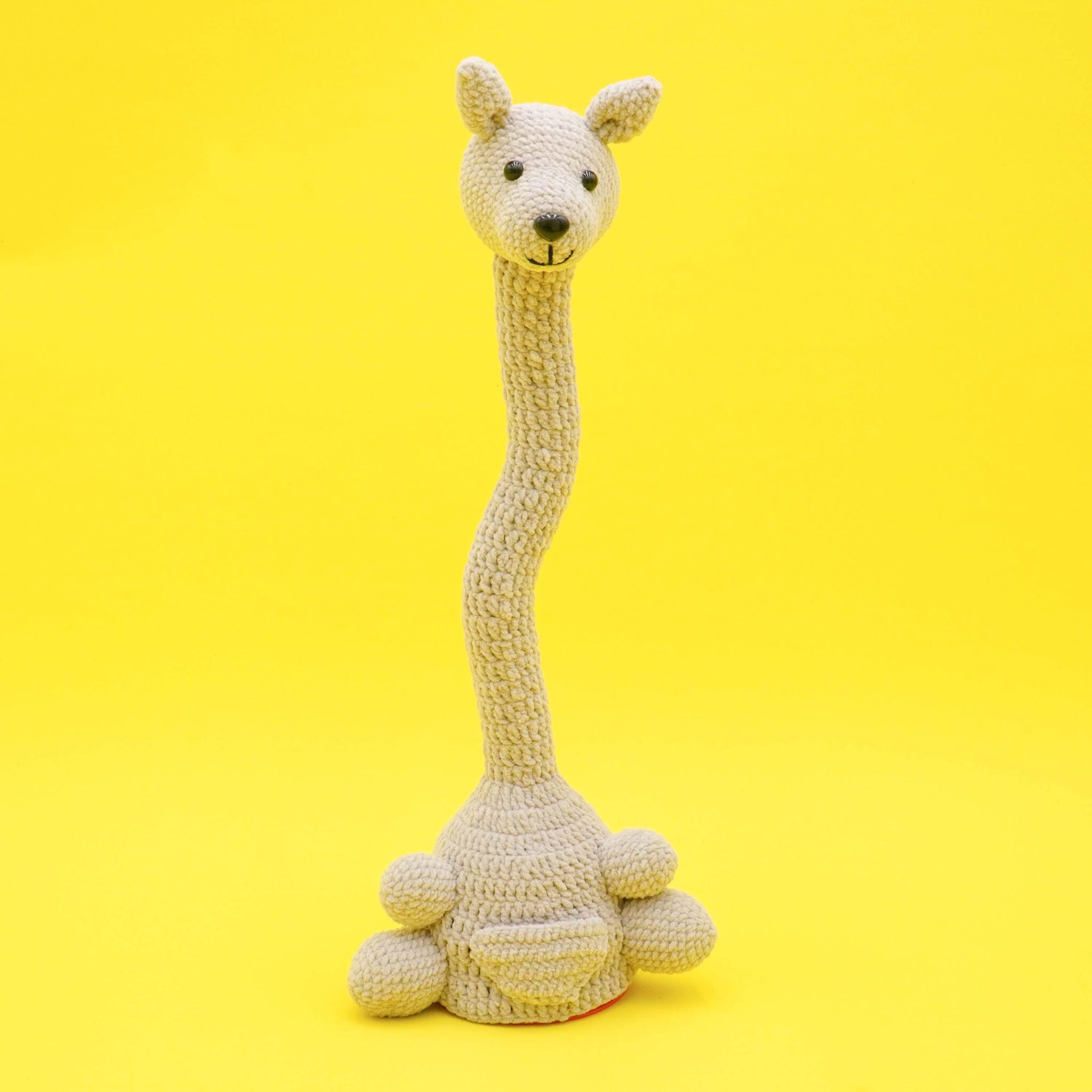 Smart kangaroo Animal Can Sing and Dance Cute Crochet Kit – NaPeza